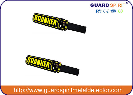 Guard Spirit CE Approved High Sensitivity Security Handy Metal Detector With Rechargeable Battery