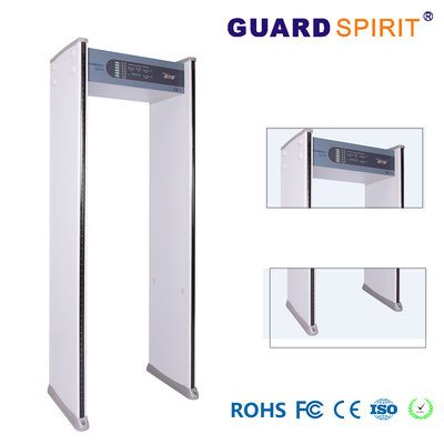 Alarm Recording Security Guard Metal Detector Walk Through 2 Columns Led 4090 Sensitive