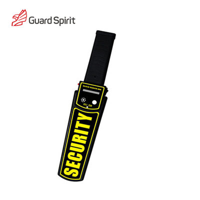 Super Scanning Handheld Metal Detector / Rechargeable Airport Security Detector With LED Alarm