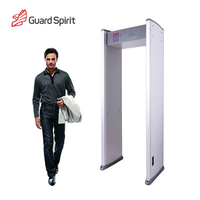 6 Zones High Sensitivity Walk Thru Security Metal Detectors , Full Body Scanner For Safety-Checking