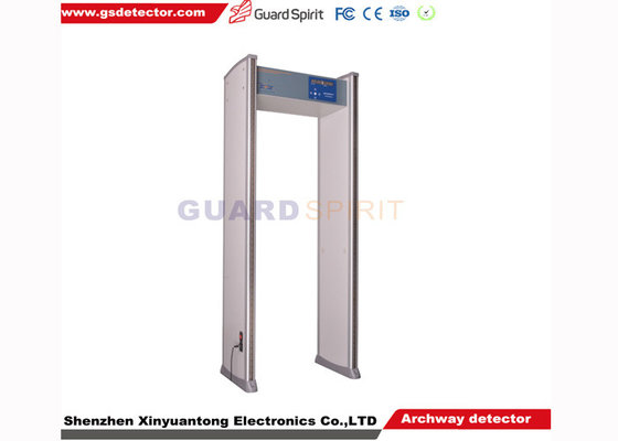 Door Frame Human Scanner Security Guard Metal Detector Gate 6 / 8 Zone
