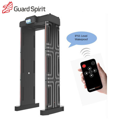 Multi Zones Full Body Portable Metal Detector Gate For Exhibition Hall Security