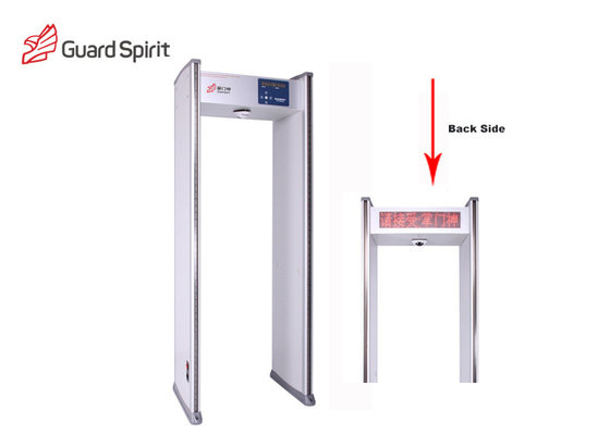 Camera Full Body Metal Detector Archway Lcd Advertising Display Counting Percentage