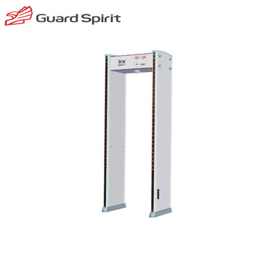 High Sensitivity 1080p Security Walk Through Metal Detector 6zones