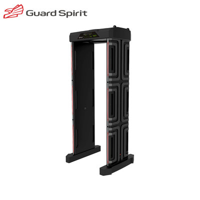 Airport Arch Security Portable Walk Through Metal Detector Gate 6/12/18/33 Zones