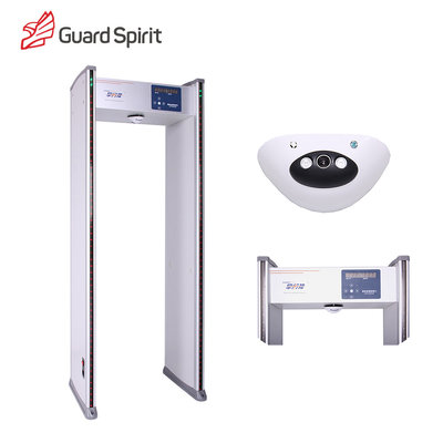 6/12/18 Zones Archway Metal Detector Door , Security Body Scanning System With CCTV Camera