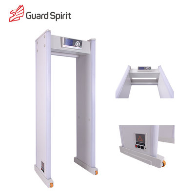 High Sensitivity Intelligent Walk Through Metal Detector , Door Frame Security Metal Detector For Airport