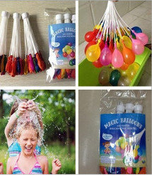 100 magic water balloon bunch custom hot selling zuru bunch o balloons water magic balloons