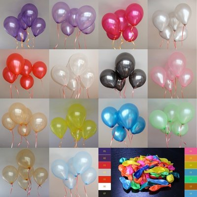 12", 2.5g Party helium balloon decoration latex balloons good quality