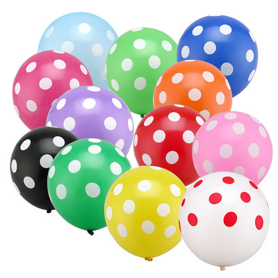 12" Standard color wholesale latex balloons helium good quality custom balloons