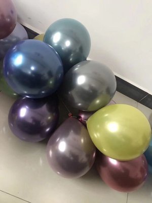 matellic  latex  balloon  12inch