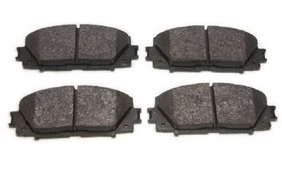 China Auto Brake Pads For TOYOTA YARIS VITZ 2007-2014 Front 04465-52180 supplier