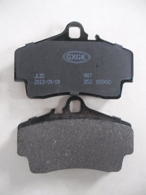 China Automotive Spare Parts Ceramic Brake Pads For Porsche Boxster Cayman 987 supplier