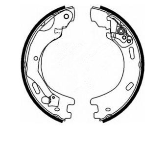 Rear Brake Shoe Kit LAND ROVER  RANGE ROVER SPORT  DISCOVERY III OEM LR031947 supplier