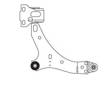 Right Front Upper Auto Control Arm OEM / ODM Available LR007206 supplier