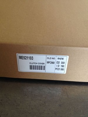 Clutch Cover Mitsubishi Spare Parts Genuine Japanese Spare Parts OEM ME521103 supplier
