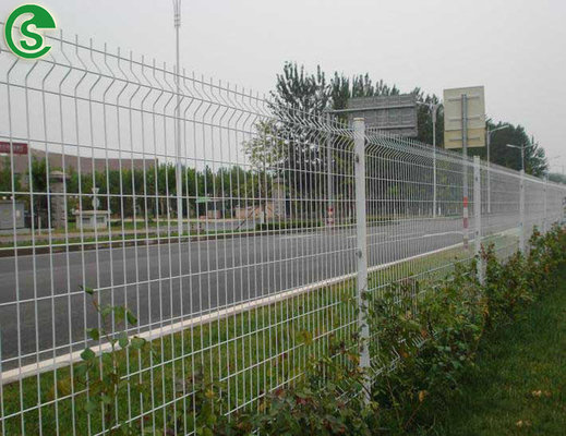 Factory price powder coated 6ft welded wire mesh fence for sale