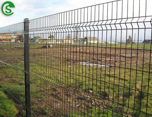 Best price hot dip galvanized plastic coated nylofor 3d white wire mesh fence