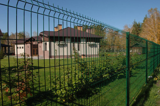 Decorative 6ft welded wire Nolofor 3D backyard fence panels price