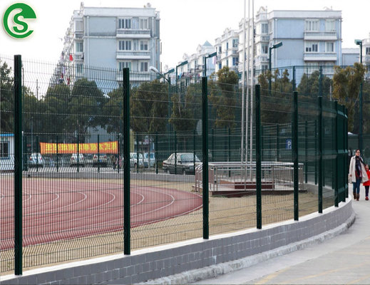 China manufacture anti-corrosive beautiful form 3D Curved Wire Mesh Fence/Nylofor 3D Fence(Factory)