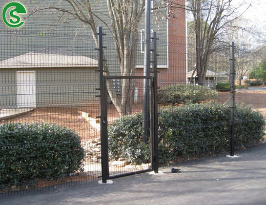 Decorative Powder Coated Green Nylofor 3D Welded Wire Mesh fence for Poland Market