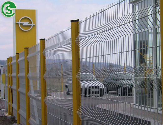 High Quality 2.0mx2.5m Powder Coating Nylofor 3D Panel Fencing With 3 Beams