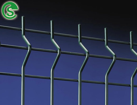 6ft/7ft 50*200mm Powder coated 3D welded wire mesh fence for garden