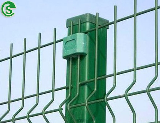 6ft/7ft 50*200mm Powder coated 3D welded wire mesh fence for garden