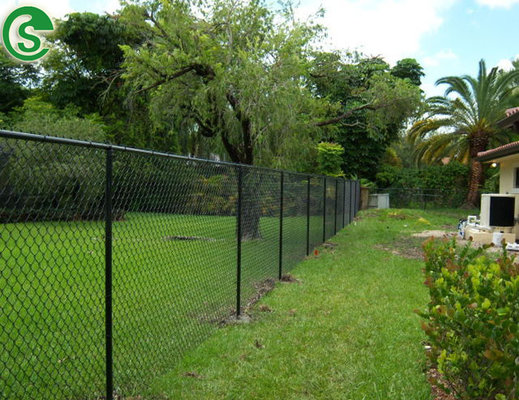 Guangzhou factory galvanized hurricane chain wire fence for sale