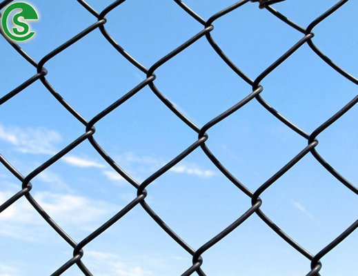 Galvanized chain link fence panel chain wire fencing for sale