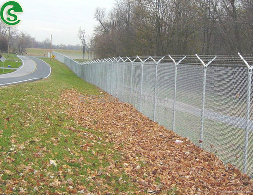 8 gauge chain mesh fabric lows rolling chain link fences price