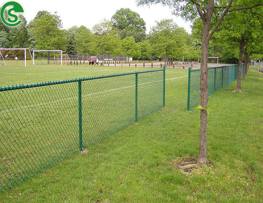 Guangzhou factory galvanized hurricane chain wire fence for sale