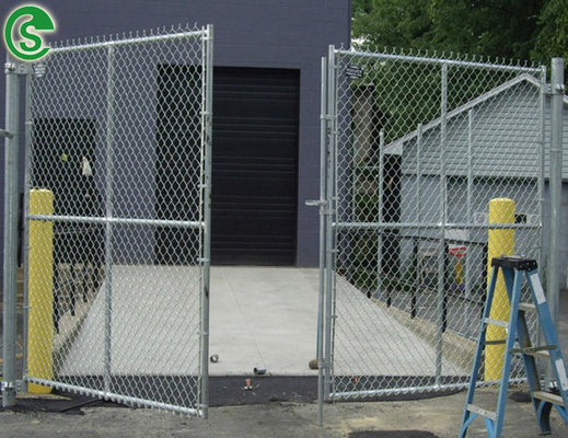 Chain link fence complete system chain wire security fencing factory