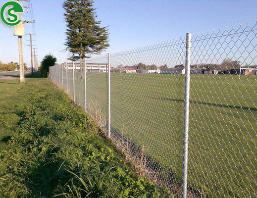 Chain link fence complete system chain wire security fencing factory