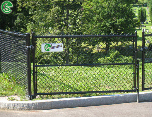 wholesale 6 foot decorative plastic coated used chain link fence China
