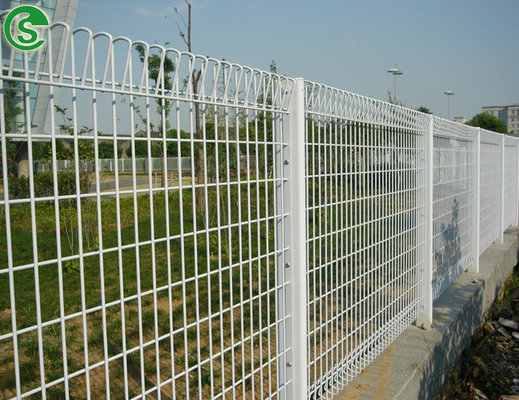 Security 6ft decorative welded wire mesh brc type home fence barrier