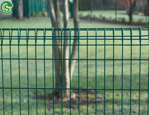 Guangzhou factory galvanized BRC fencing anti-rust welded wire mesh pier security fence