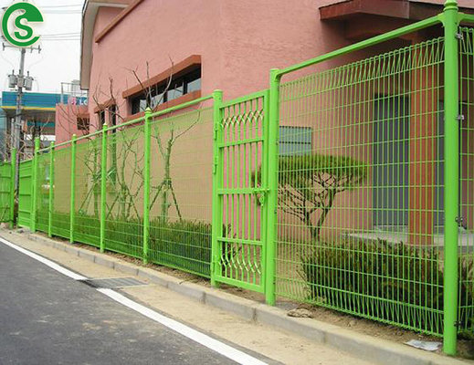 Guangzhou factory galvanized BRC fencing anti-rust welded wire mesh pier security fence