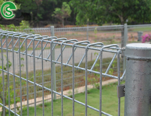 50*150mm mesh 5mm wire brc type decorative welded wire mesh courtyard garden fence