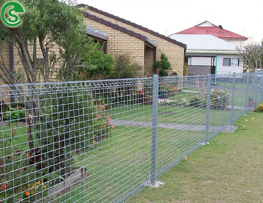 PVC Coated Galvanized BRC Welded Wire Mesh Fence Children Playground Fencing