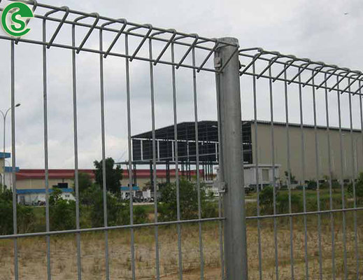 Rolled top BRC welded wire mesh fence malaysia for or protection and decoration