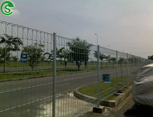 Rolled top BRC welded wire mesh fence malaysia for or protection and decoration