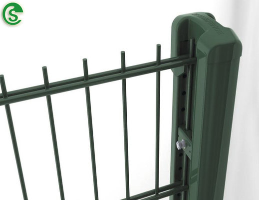 Security durable double welded wire mesh 868 indurstrial metal fencing