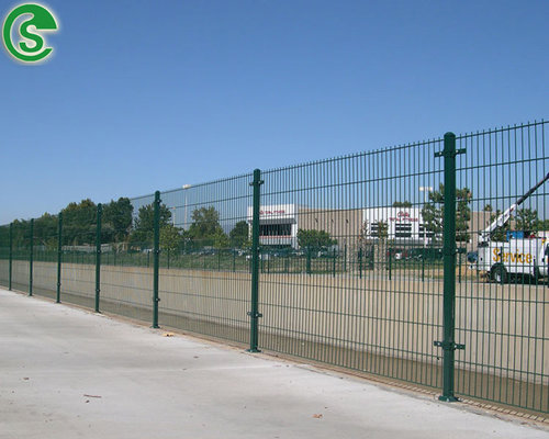 prefabricate steel fencing panel double 545 fences 656 fence for basketball