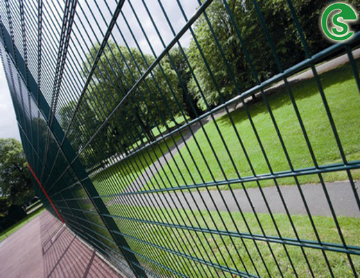 prefabricate steel fencing panel double 545 fences 656 fence for basketball