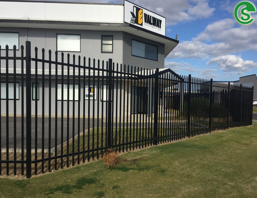High security boundary wall fencing panels decorative iron fence