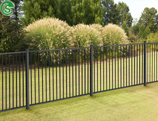 High security boundary wall fencing panels decorative iron fence
