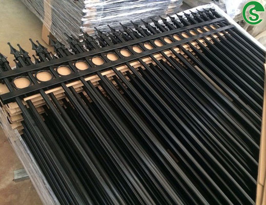 USA garden decorative metal fence tubular steel fencing wholesale
