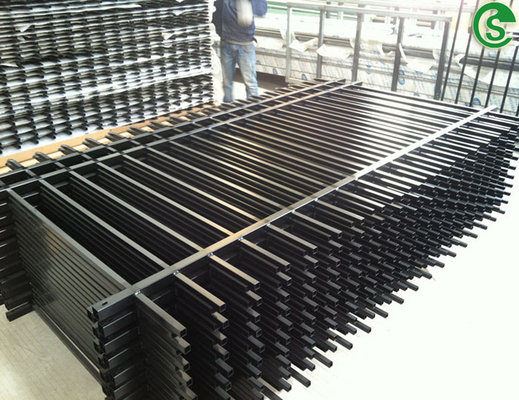 USA garden decorative metal fence tubular steel fencing wholesale