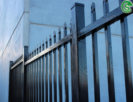 USA garden decorative metal fence tubular steel fencing wholesale
